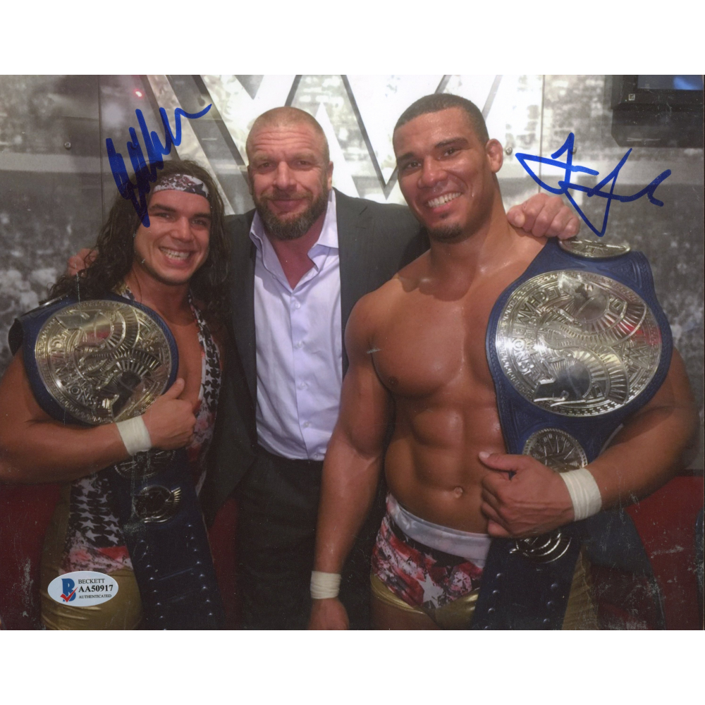 Chad Gable & Jason Jordan Signed WWE 8x10 Photo (Beckett COA ...