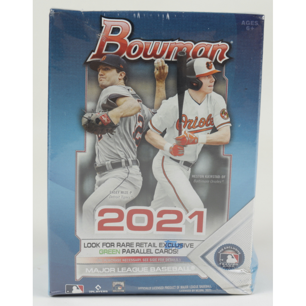 2021 Bowman Baseball Blaster Box with (6) Packs | Pristine Auction