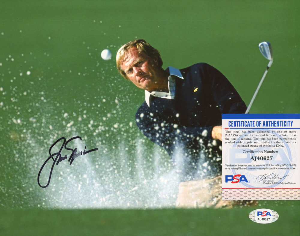 Jack Nicklaus Signed 8x10 Photo (PSA) | Pristine Auction