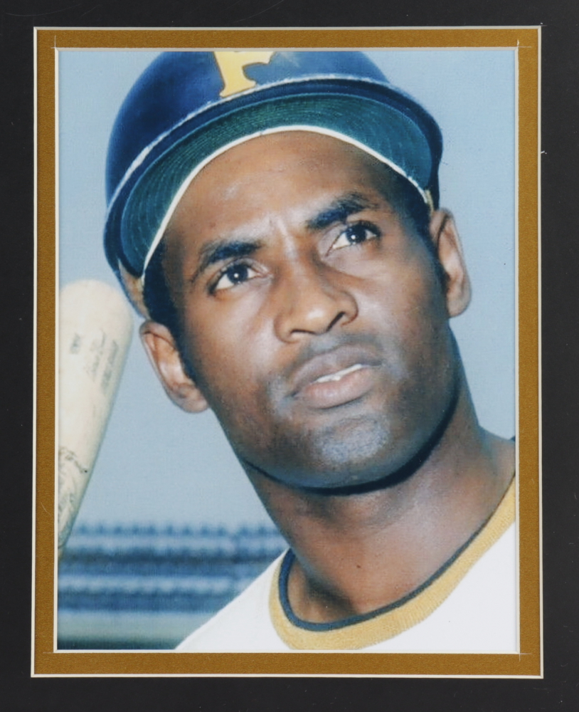 Roberto Clemente 32x36 Custom Framed Pirates Jersey Display with 1960 ...