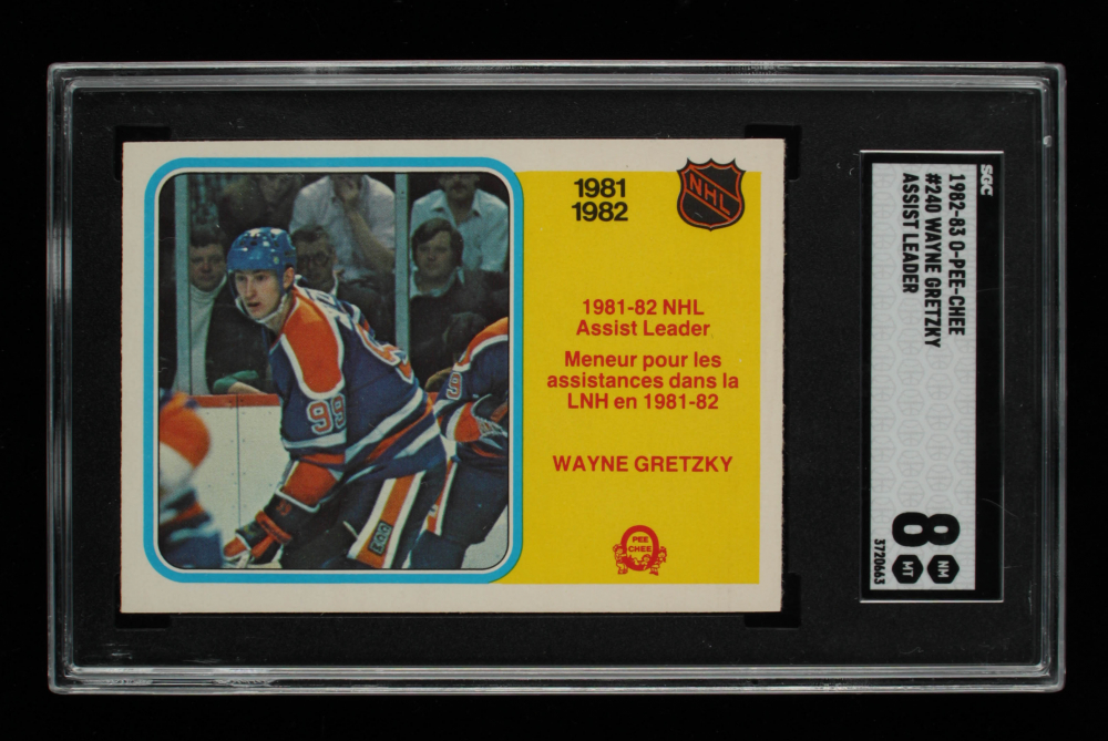 Wayne Gretzky 1982-83 O-Pee-Chee #240 (SGC 8) | Pristine Auction