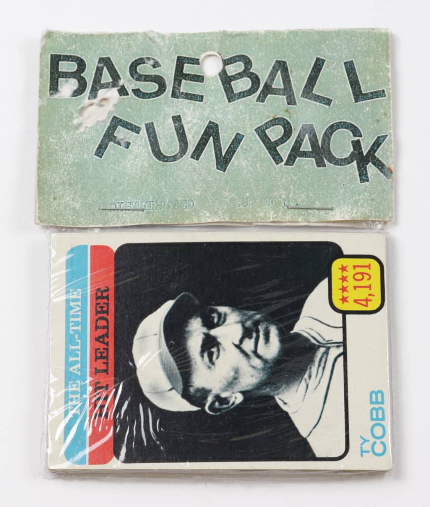1973 Topps Baseball Card Fun Pack with (10) Cards | Pristine Auction