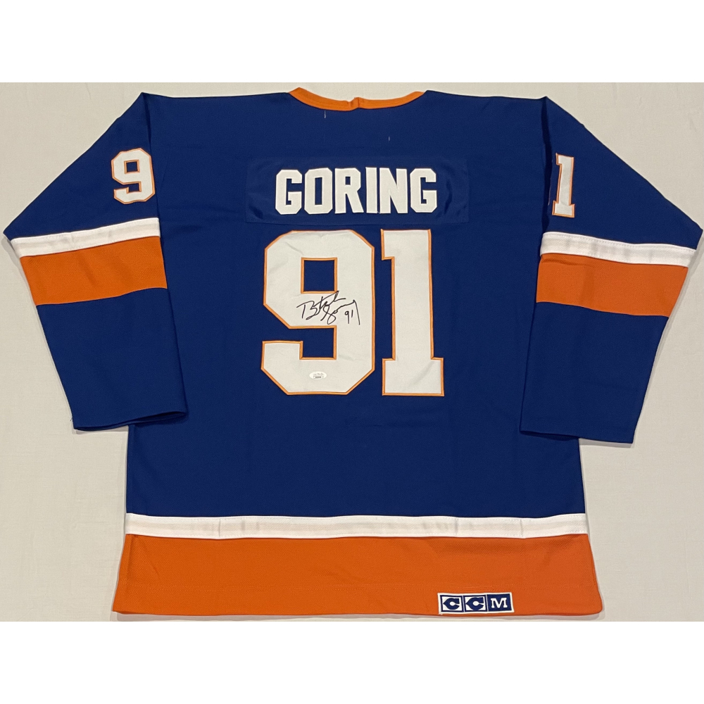Butch Goring Signed Islanders Jersey (JSA COA) | Pristine Auction