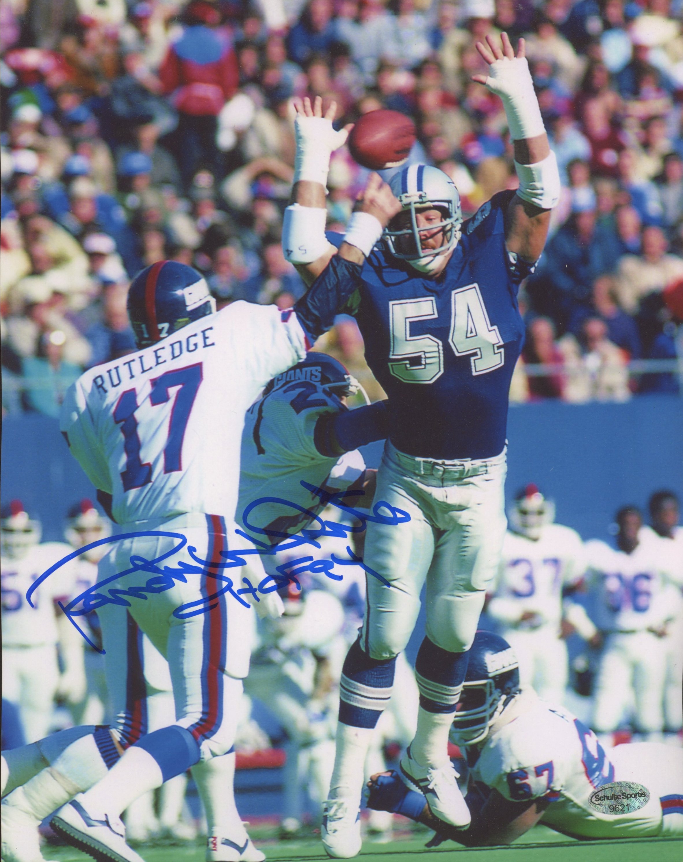 Randy White Signed Cowboys 8x10 Photo Inscribed "HOF 94" (Schulte ...