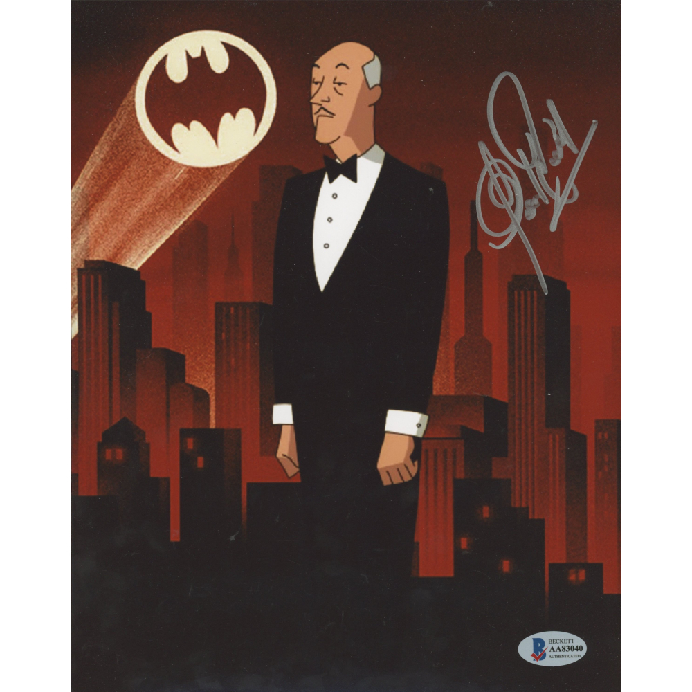 Clive Revill Signed "Batman: The Animated Series" 8x10 Photo (Beckett ...