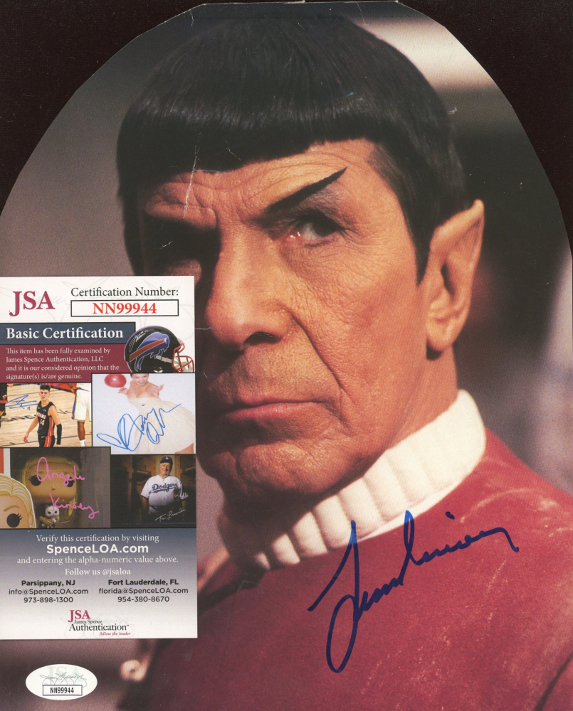 Leonard Nimoy Signed "Star Trek" 8x10 Photo (JSA COA) | Pristine Auction