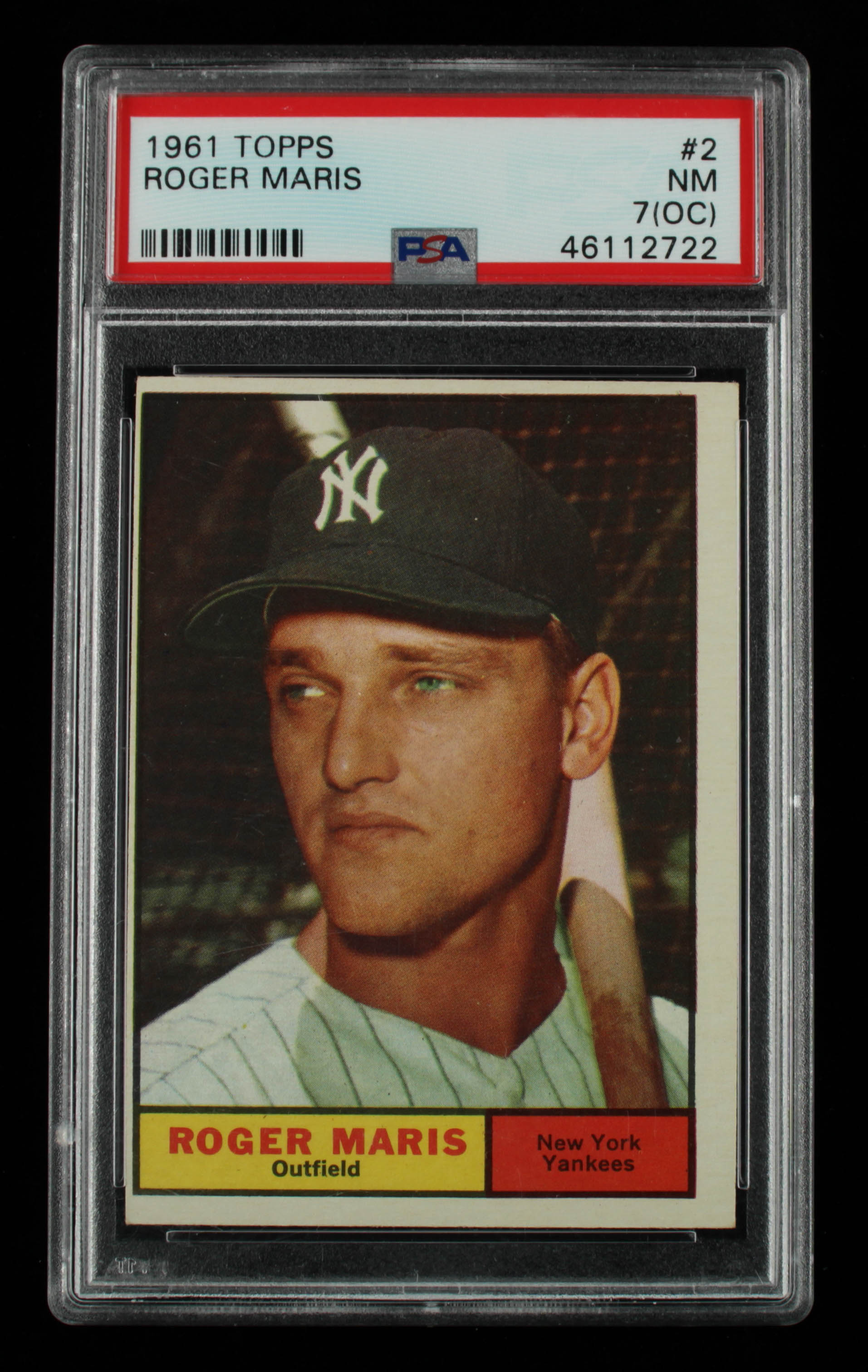 Roger Maris 1961 Topps #2 (PSA 7) (OC) | Pristine Auction