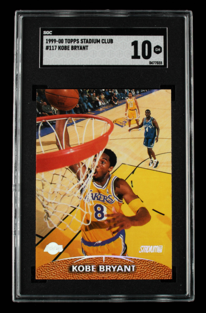 Kobe Bryant 1999-00 Stadium Club #117 (SGC 10) | Pristine Auction