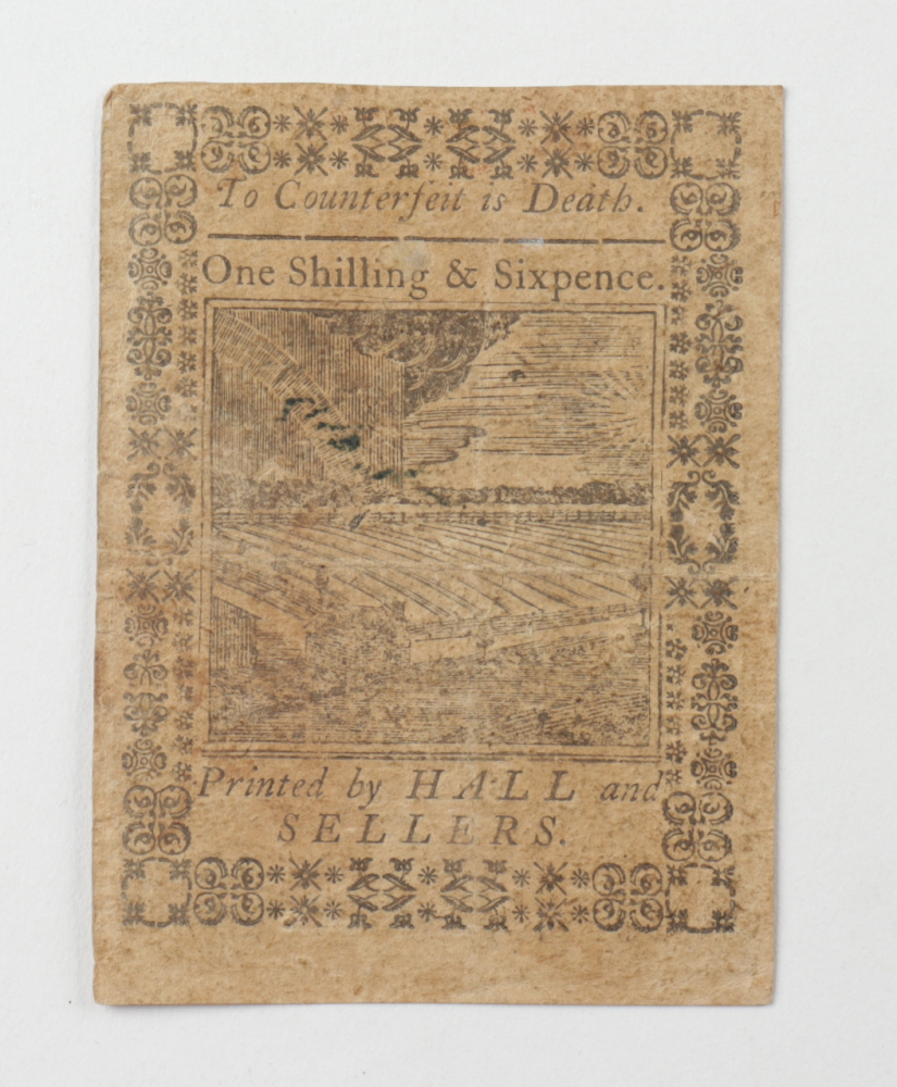 1773 18p Eighteen Pence - Pennsylvania - Colonial Currency Note ...