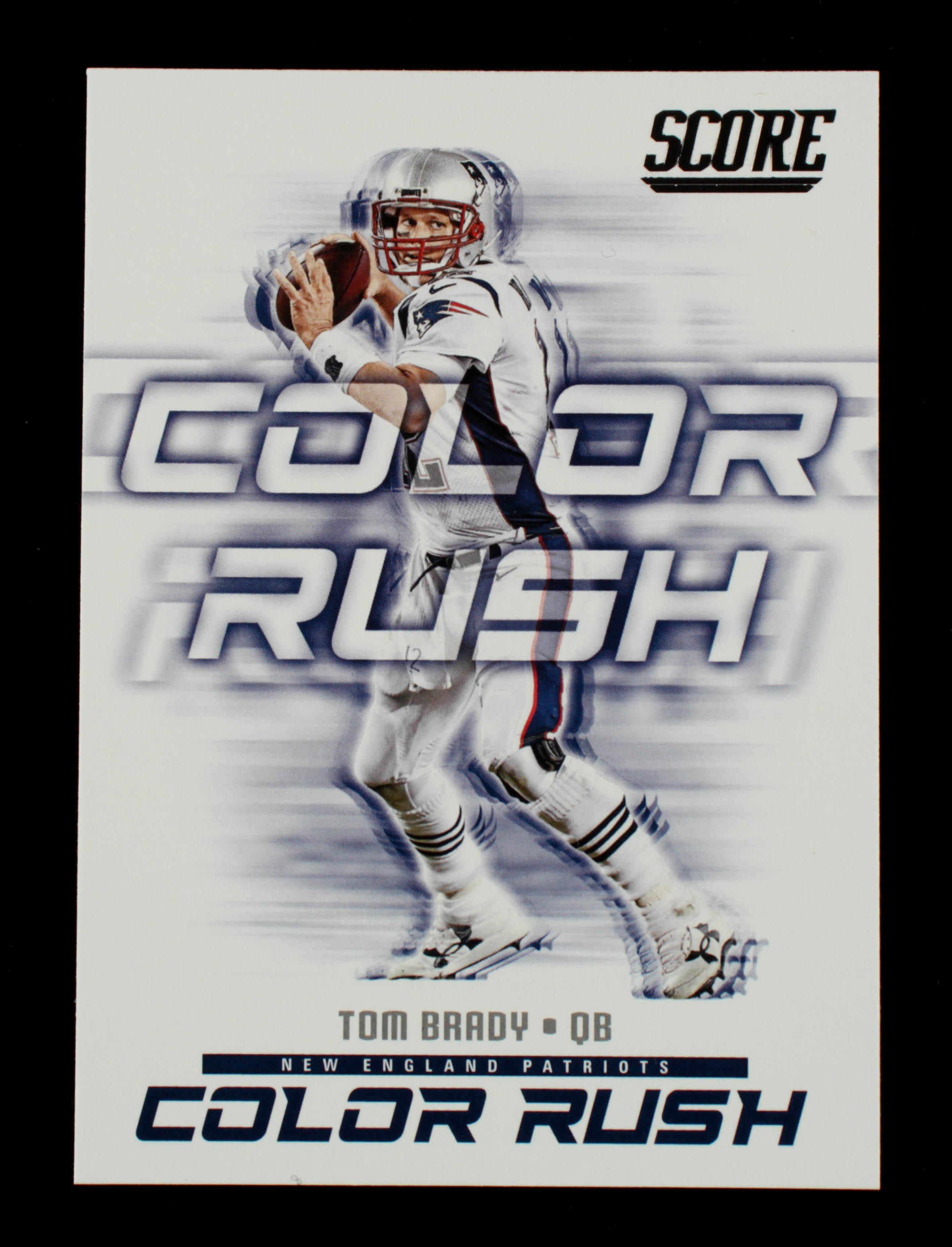 Tom Brady 2018 Score Color Rush #1 | Pristine Auction
