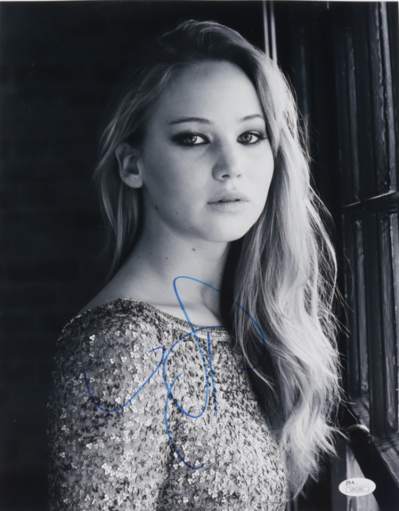 Jennifer Lawrence Signed 11x14 Photo (JSA Hologram) | Pristine Auction