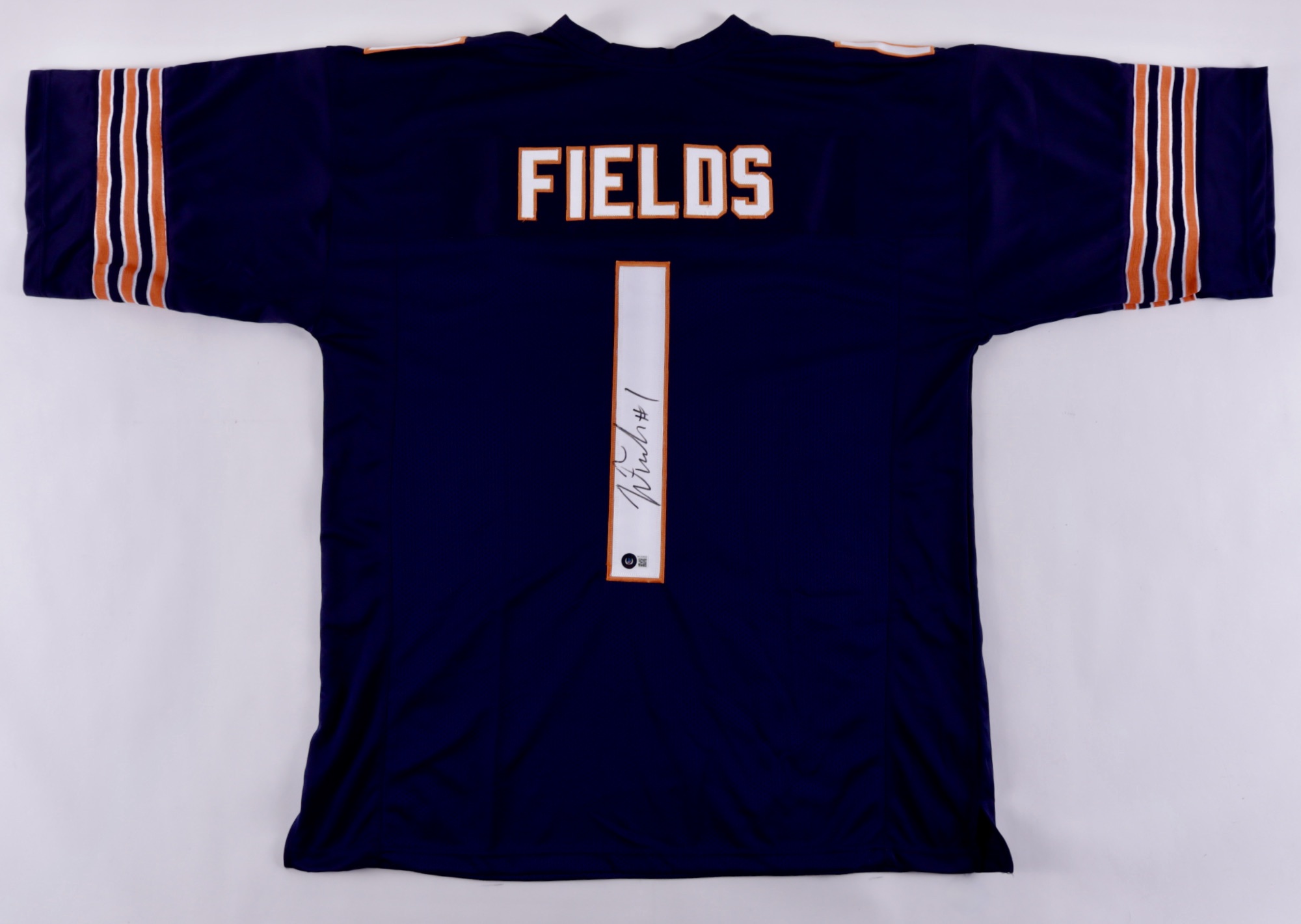 Justin Fields Signed Jersey (Beckett Hologram) | Pristine Auction