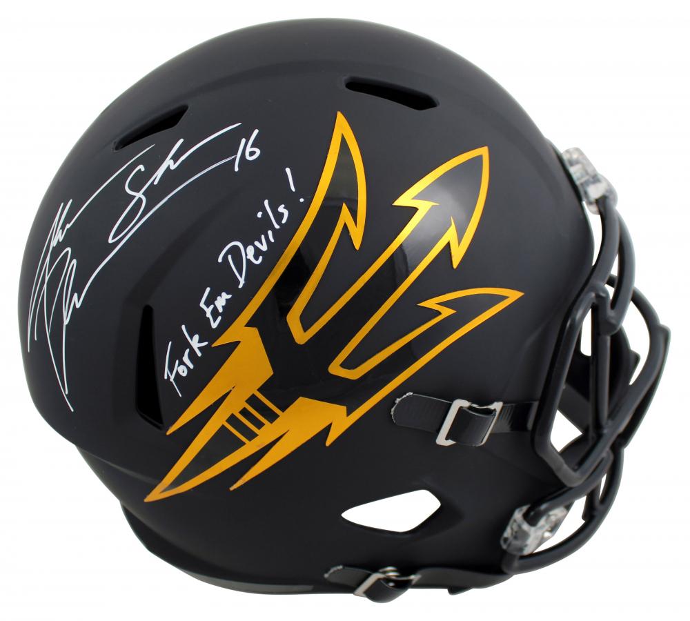 Jake "The Snake" Plummer Signed Arizona State Sun Devils Full-Size ...