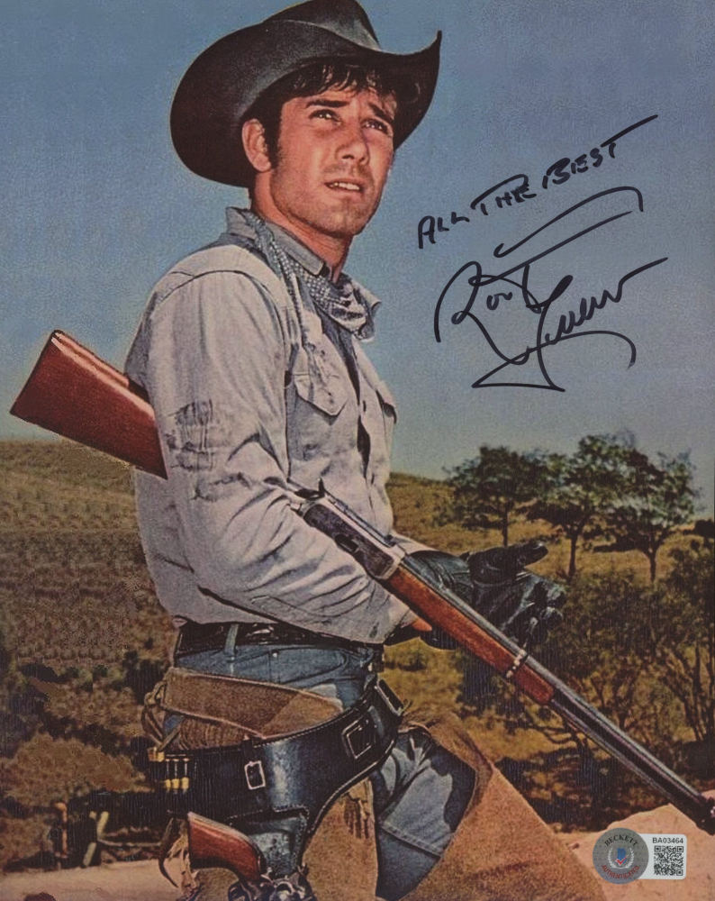 Robert Fuller Signed "Laramie" 8x10 Photo Inscribed "All The Best ...