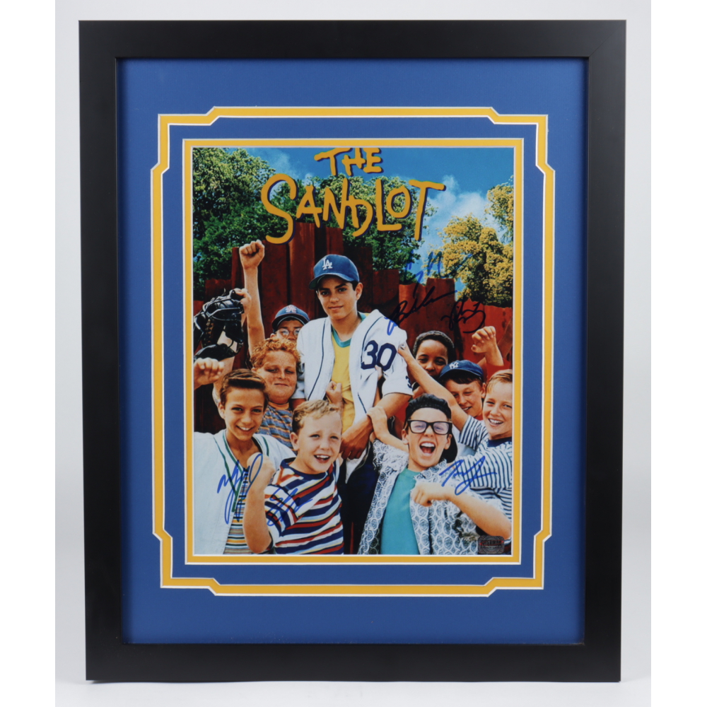 "The Sandlot" 18x22 Custom Framed Photo Display Cast-Signed by (6) with ...