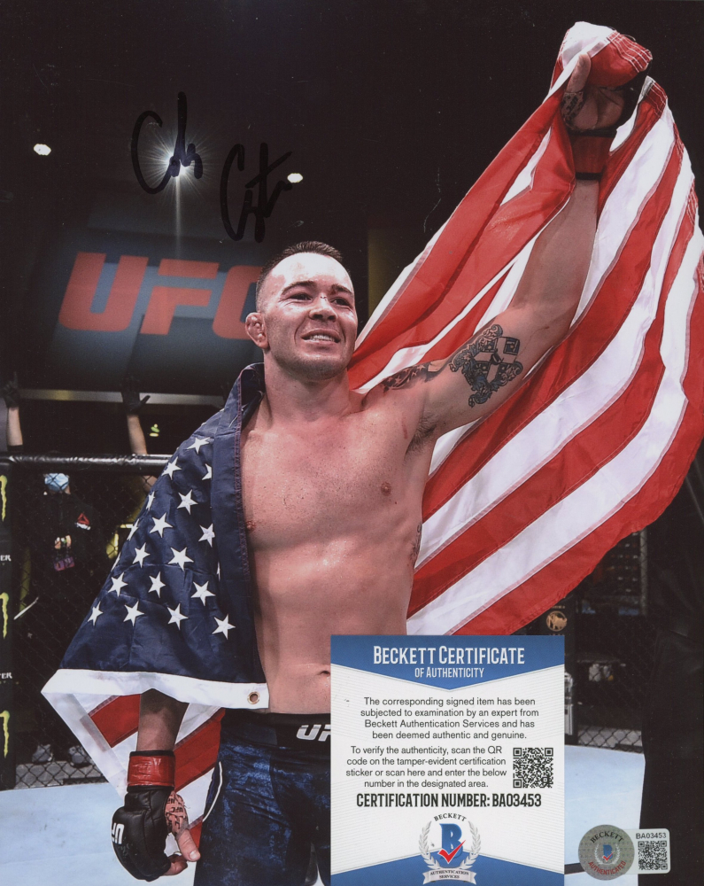 Colby Covington Signed 8x10 Photo (Beckett COA) | Pristine Auction