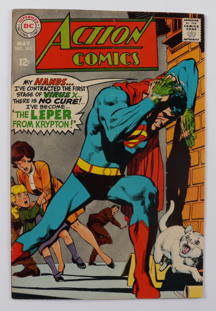 1968 "Action Comics" Vol. 1 Issue #363 DC Comic Book | Barnebys