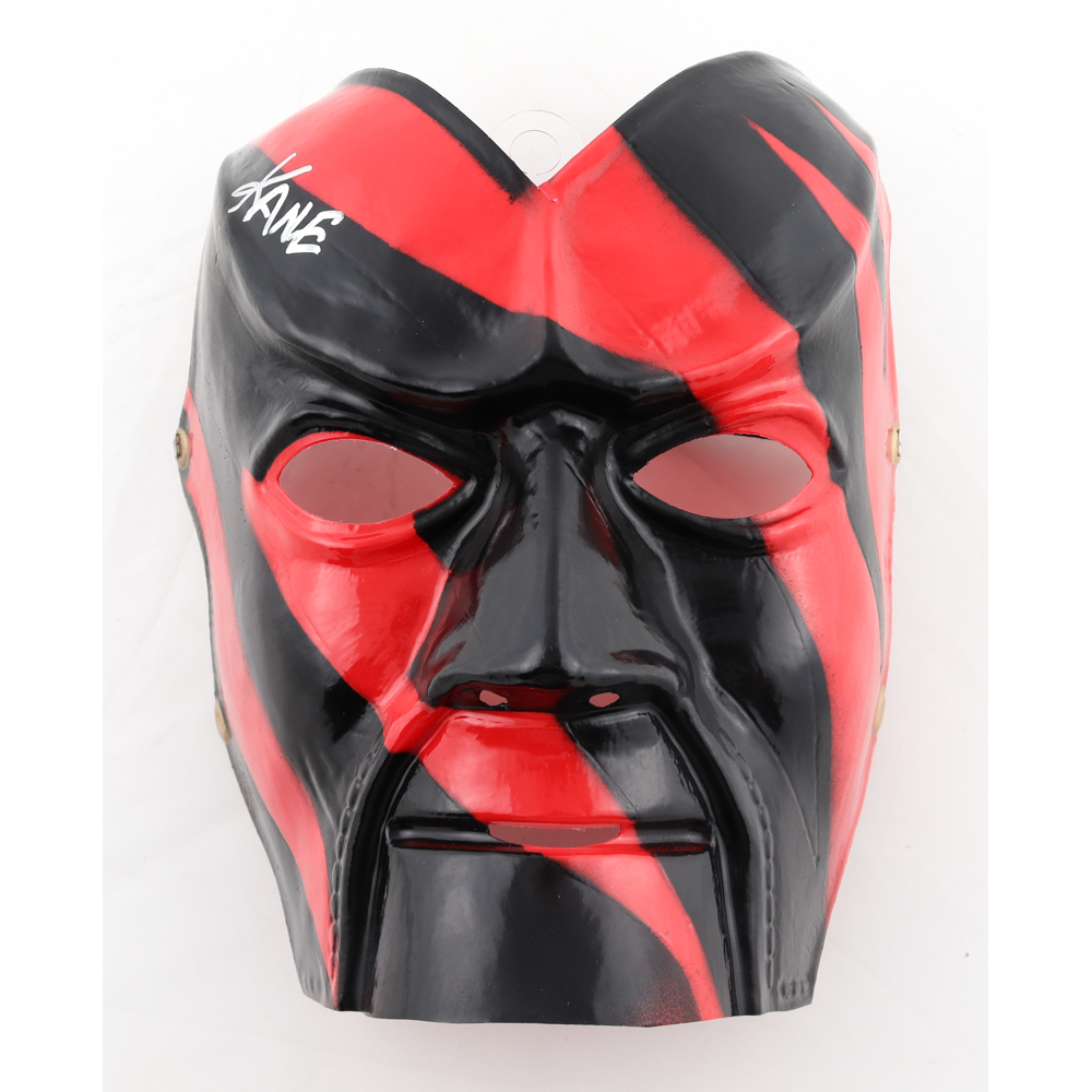 Kane Signed WWE Mask (MAB Hologram) | Pristine Auction