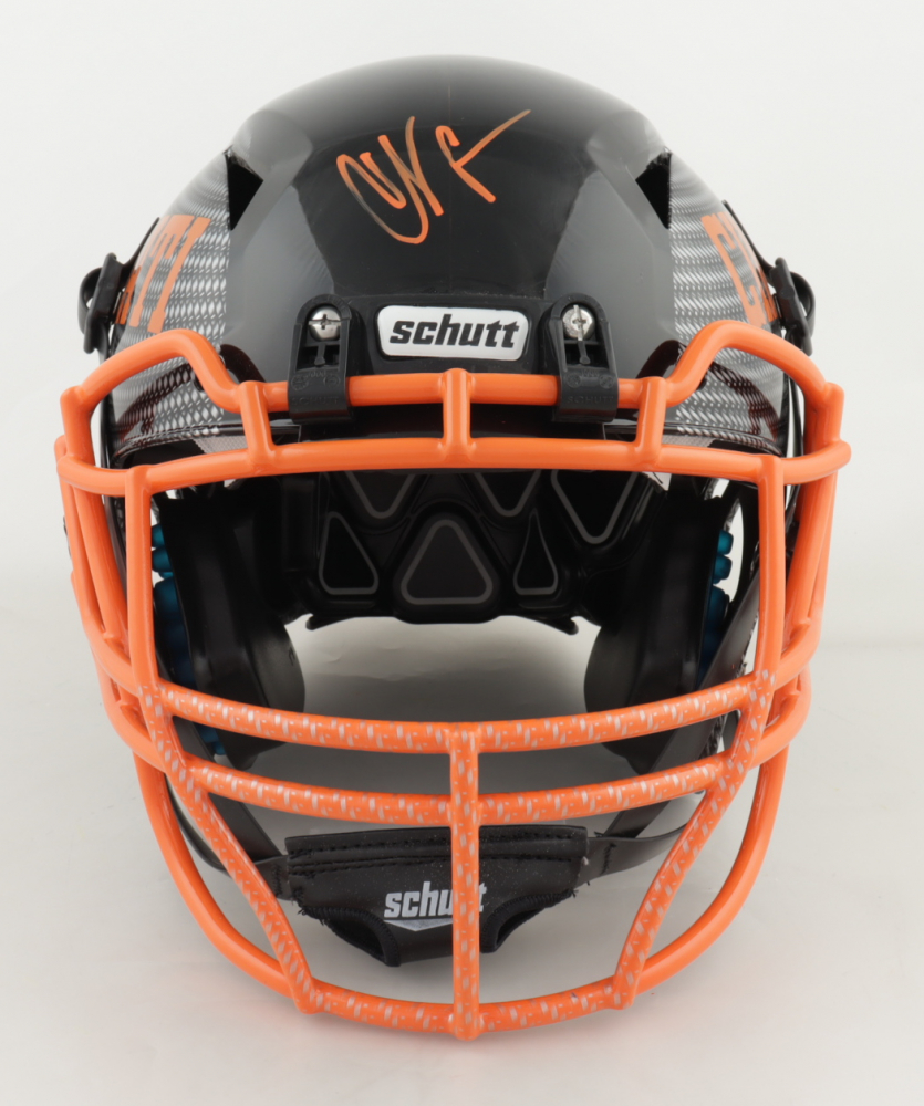 Chad Johnson Signed Full-Size Authentic On-Field Hydro-Dipped Vengeance ...