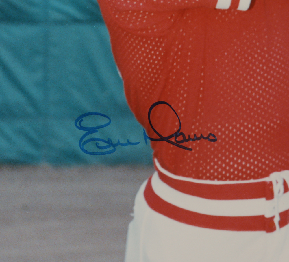 Eric Davis Signed Reds 11x14 Photo (PSA COA) (See Description ...