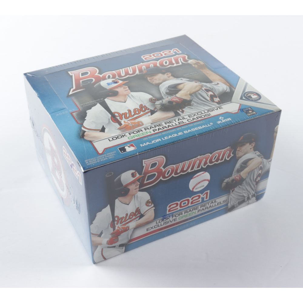2021 Bowman Baseball Hobby Box with (24) Packs | Pristine Auction