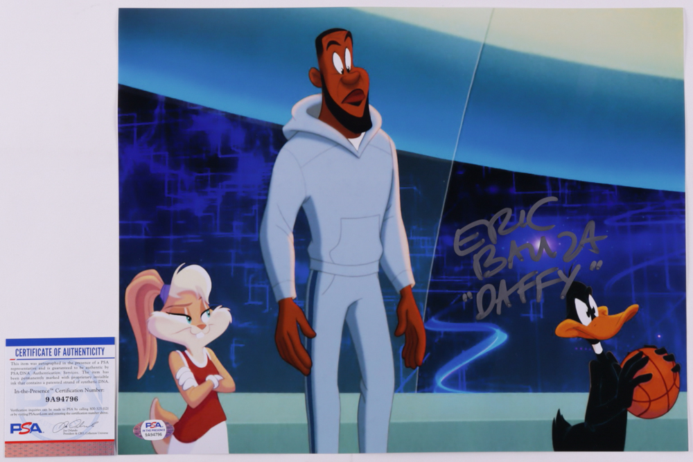 Eric Bauza Signed "Space Jam: A New Legacy" 11x14 Photo Inscribed ...