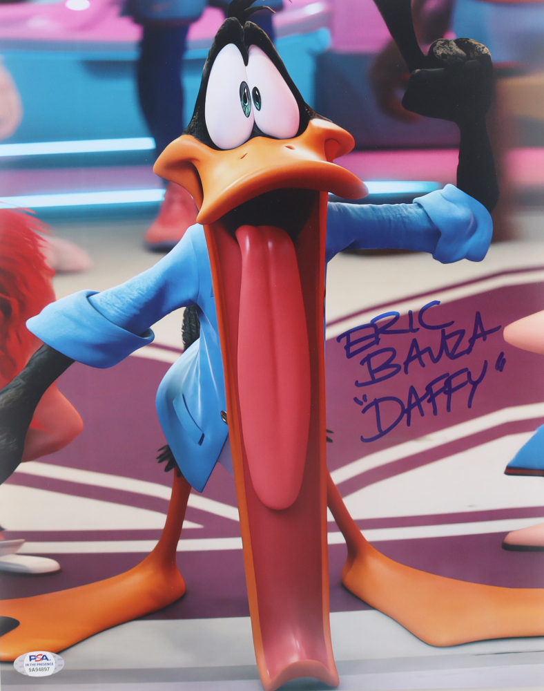 Eric Bauza Signed "Space Jam: A New Legacy" 11x14 Photo Inscribed ...