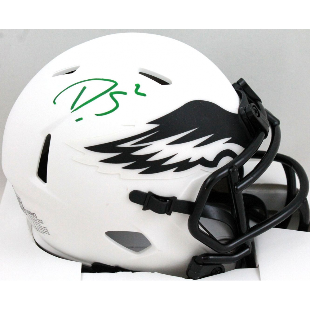 Darius Slay Jr. Signed Eagles Lunar Eclipse Alternate Speed Mini Helmet ...