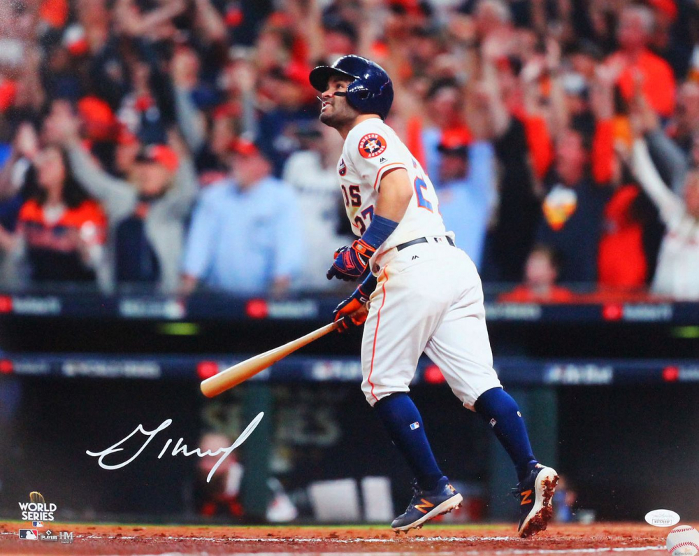 Jose Altuve Signed Astros 16x20 Photo (JSA COA) | Pristine Auction