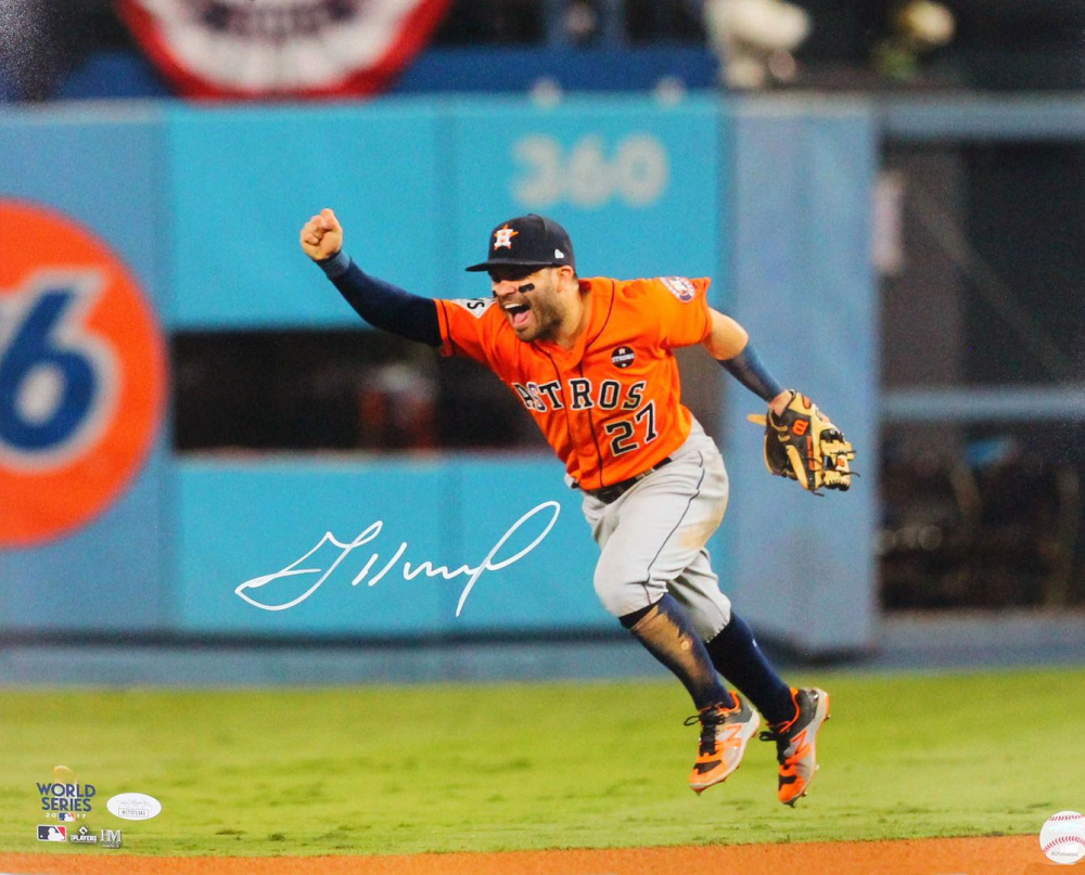 Jose Altuve Signed Astros 16x20 Photo (JSA COA) | Pristine Auction