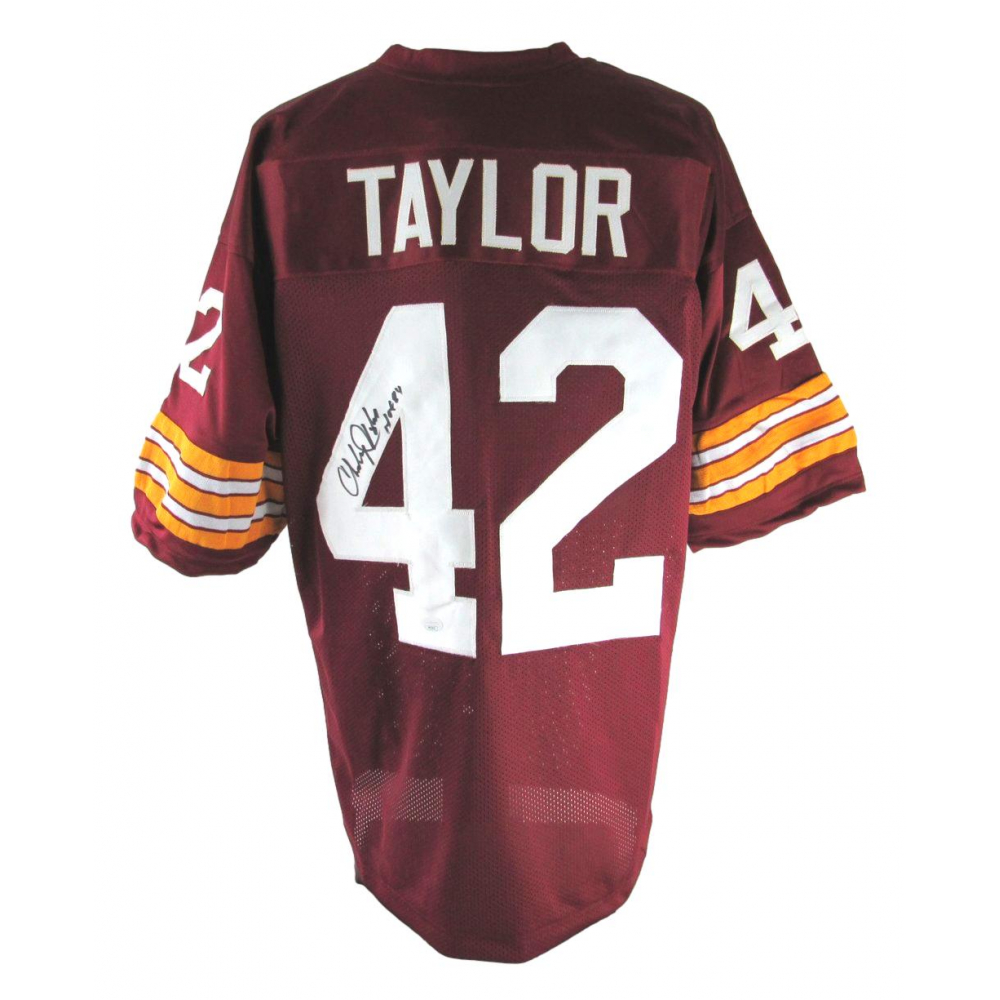 Charlie Taylor Signed Jersey Inscribed "HOF 84" (JSA) | Pristine Auction