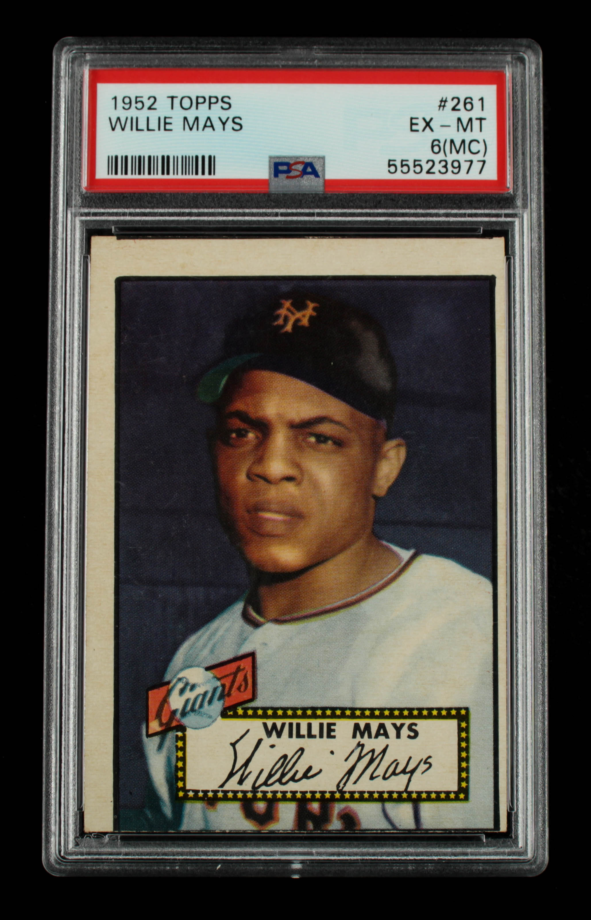 Willie Mays 1952 Topps #261 (PSA 6) (MC) | Pristine Auction
