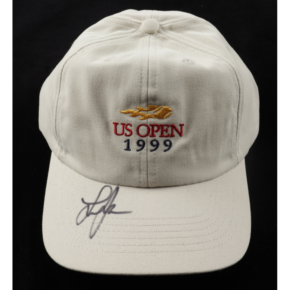 Lee Janzen Signed FILA 1999 US Open Adjustable Hat (JSA COA) | Pristine ...