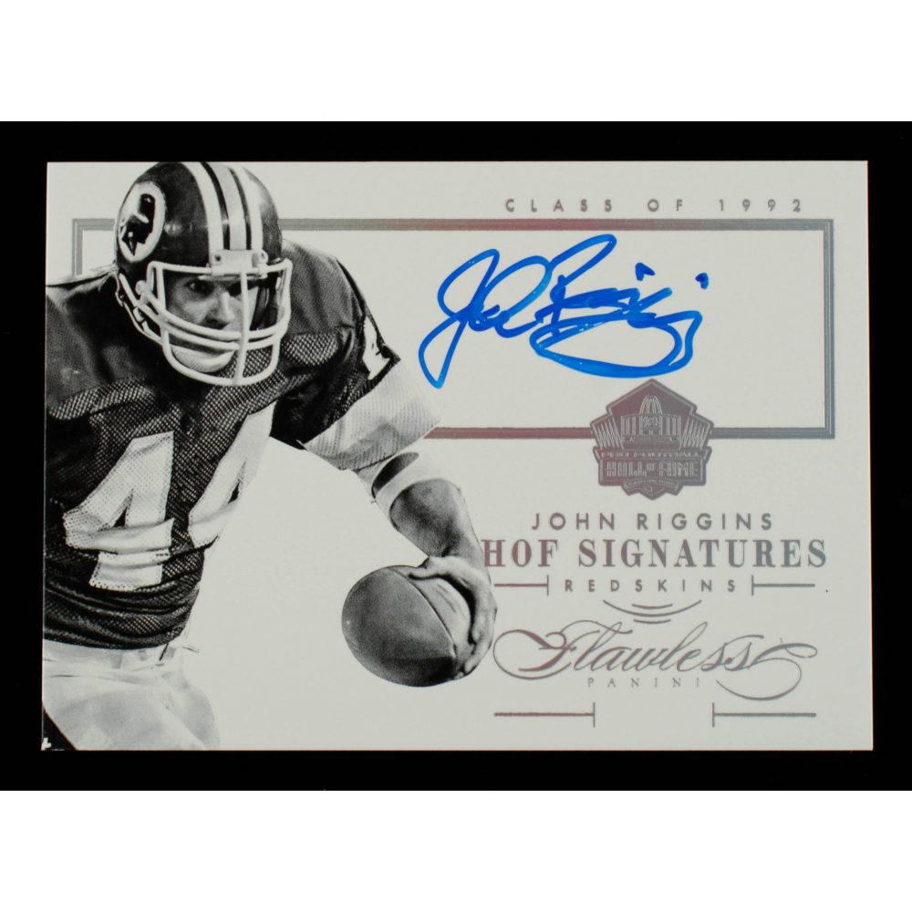 John Riggins 2014 Panini Flawless Hall of Fame Autographs #5 | Pristine ...