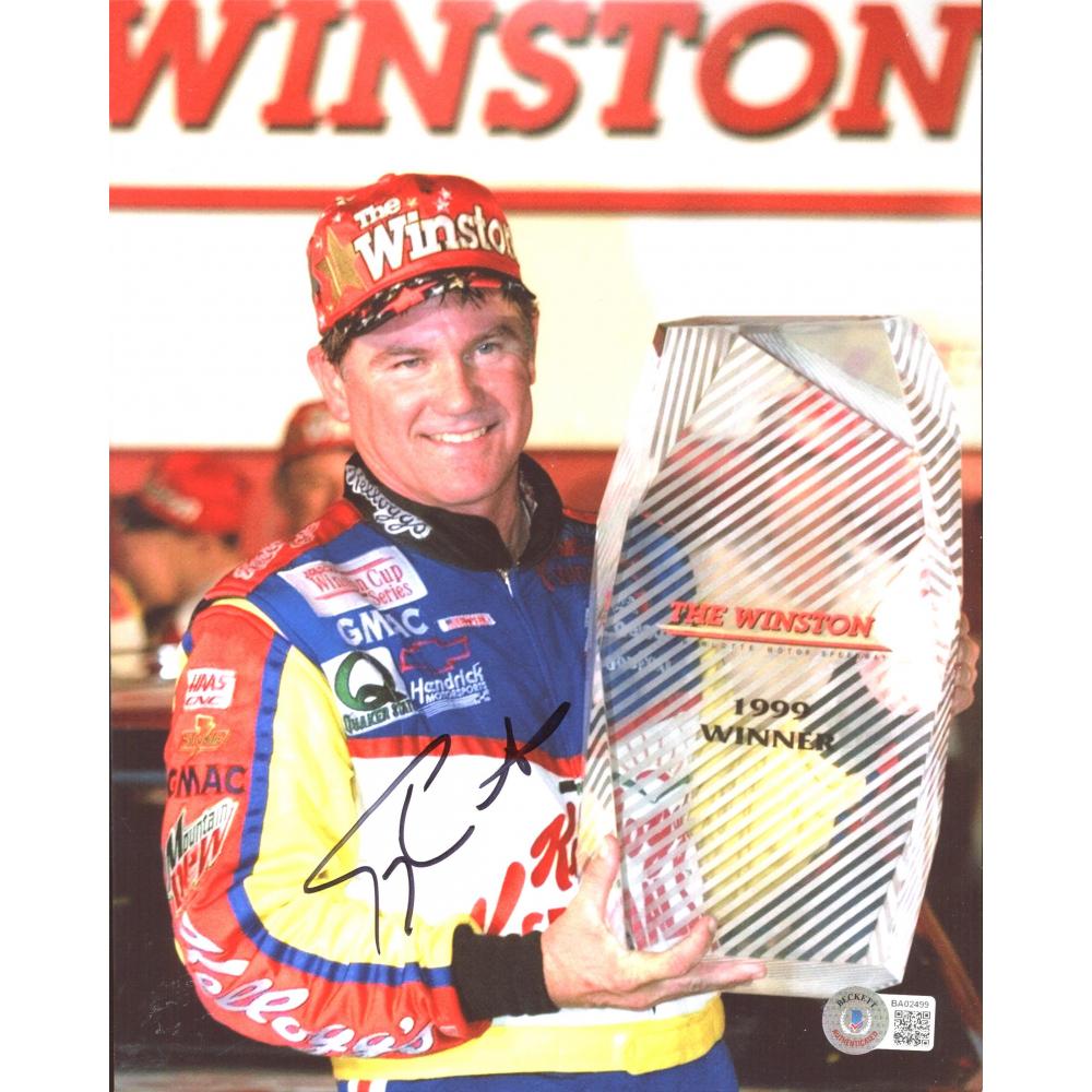 Terry Labonte Signed NASCAR 8x10 Photo (Beckett COA) | Pristine Auction