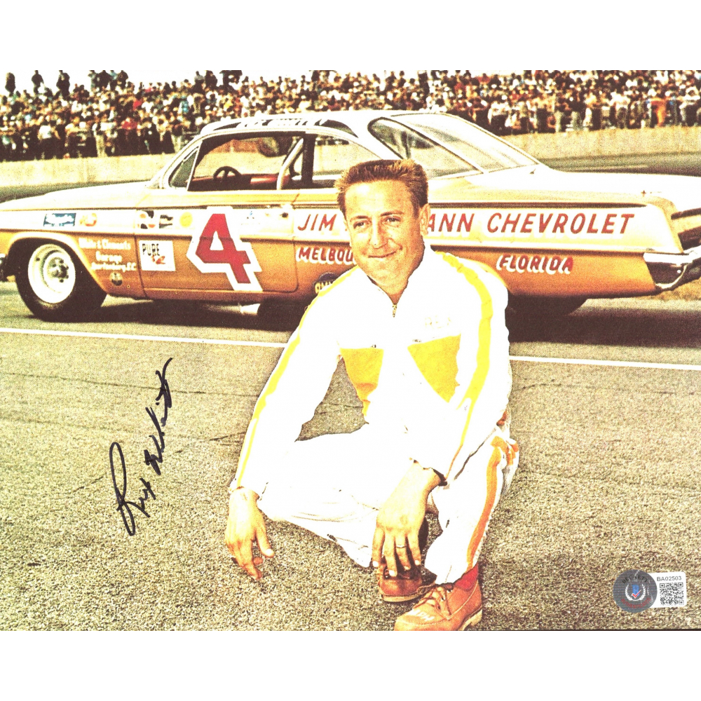Rex White Signed NASCAR 8x10 Photo (Beckett) | Pristine Auction