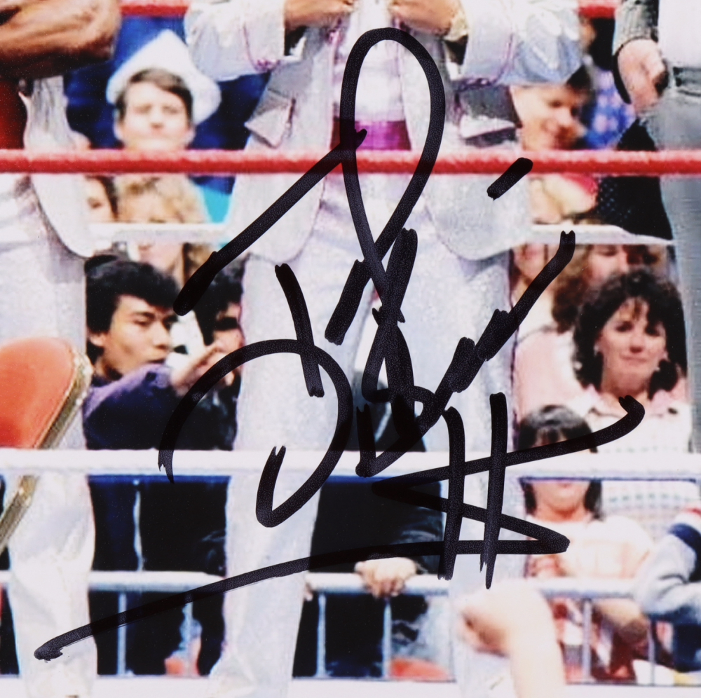 Ted DiBiase Signed WWE 8x10 Photo (PSA COA) | Pristine Auction