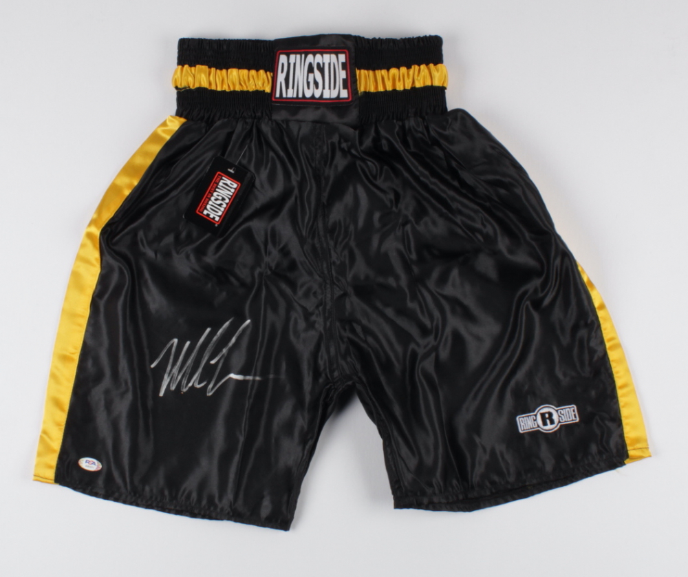 Mike Tyson Signed Boxing Trunks (PSA COA) | Pristine Auction