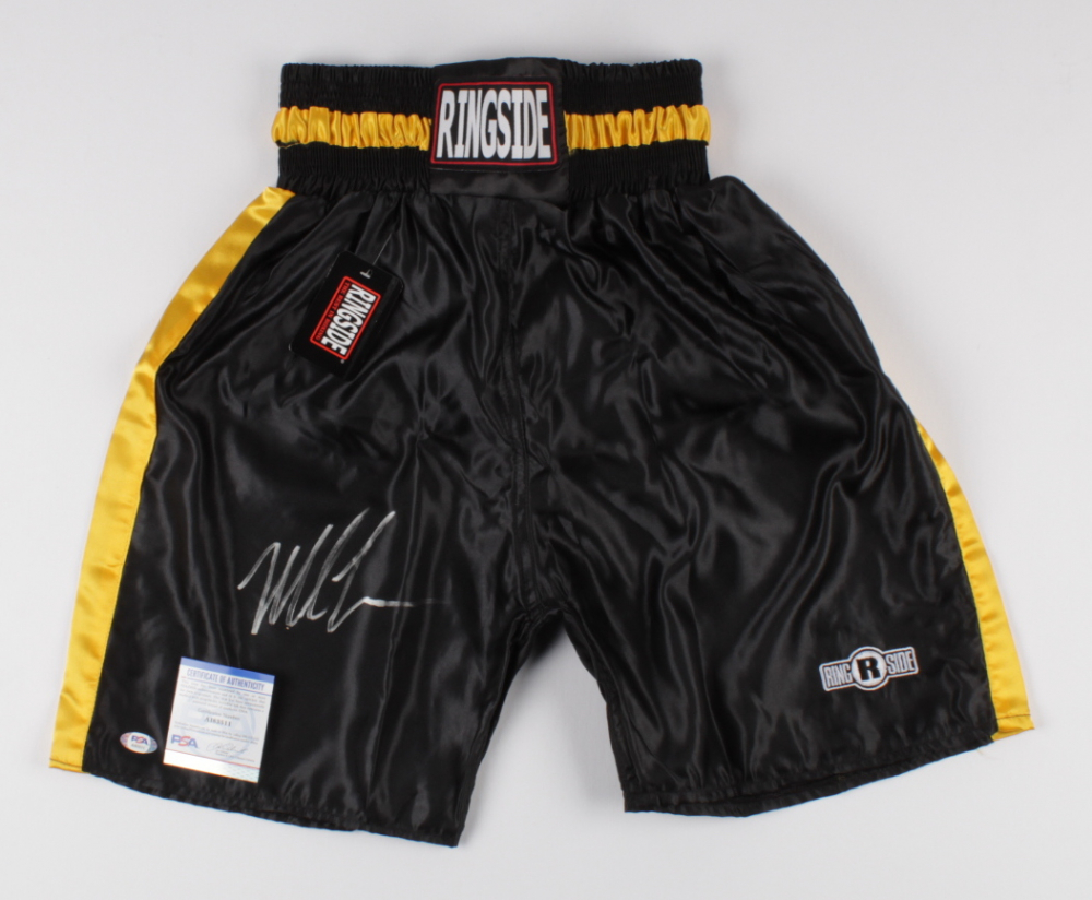 Mike Tyson Signed Boxing Trunks (PSA COA) | Pristine Auction