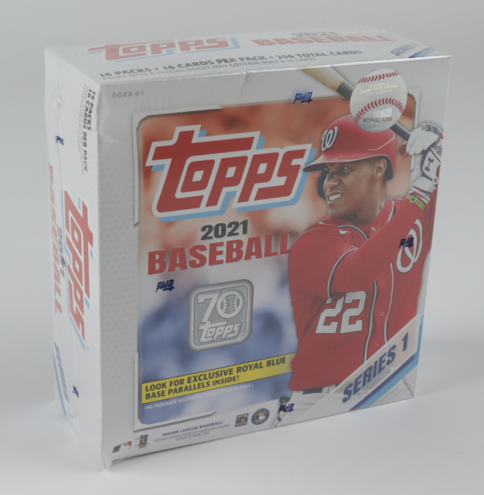 2021 Topps Series 1 Baseball Retail Exclusive Mega Box with (256) Cards ...