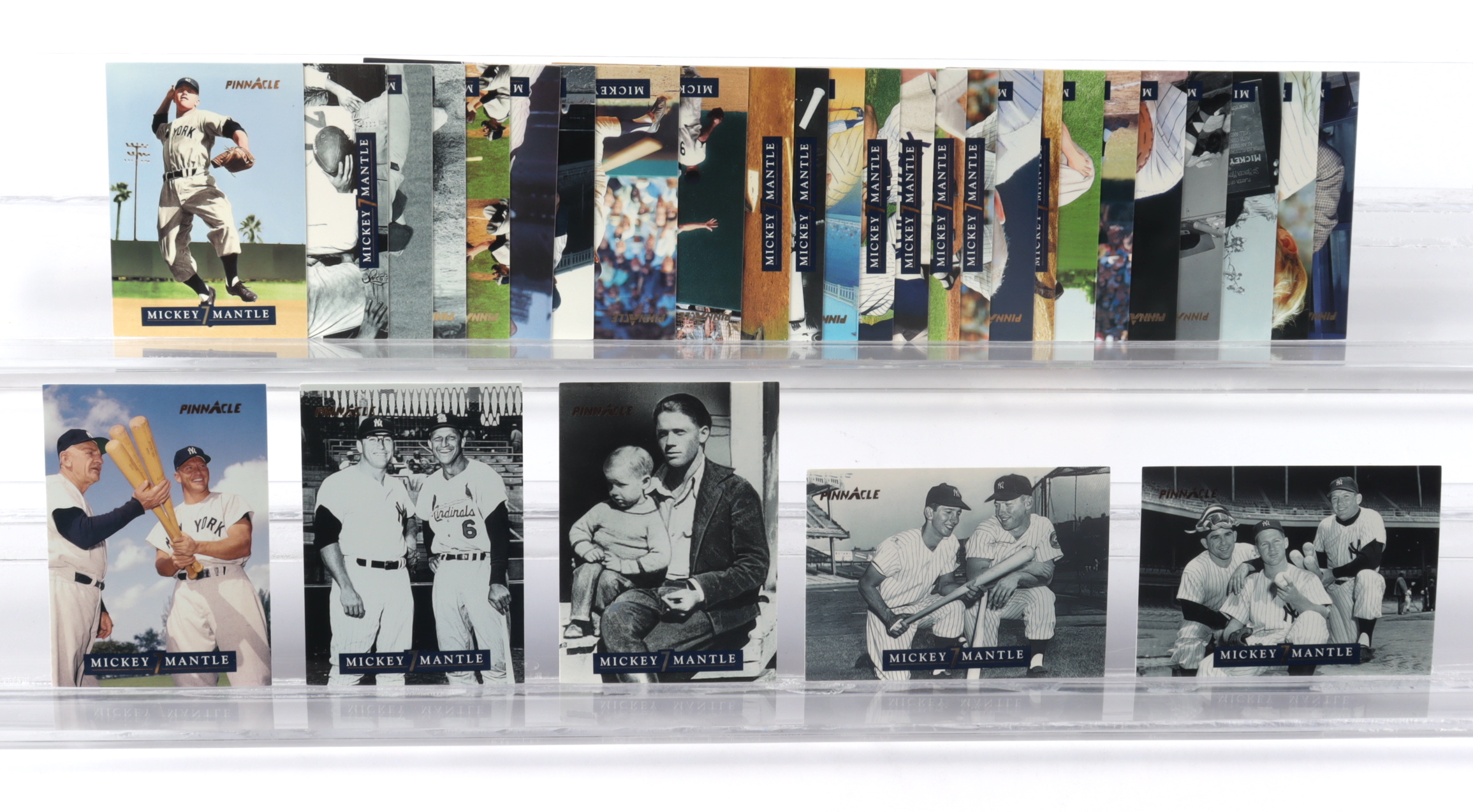 1992 Pinnacle Mantle Complete Set of (30) Baseball Cards with #55T Ron ...