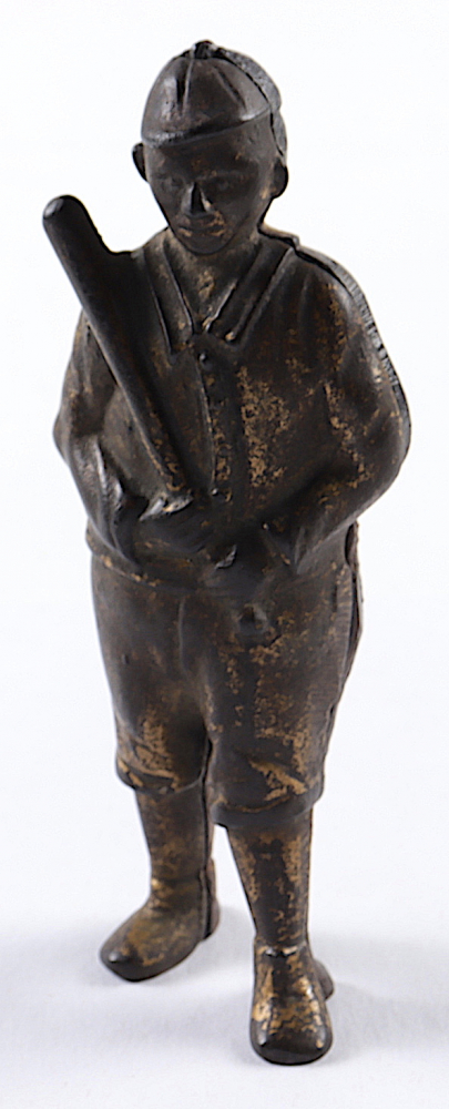 1910 Ty Cobb AC Williams Original Cast Iron Coin Bank | Barnebys