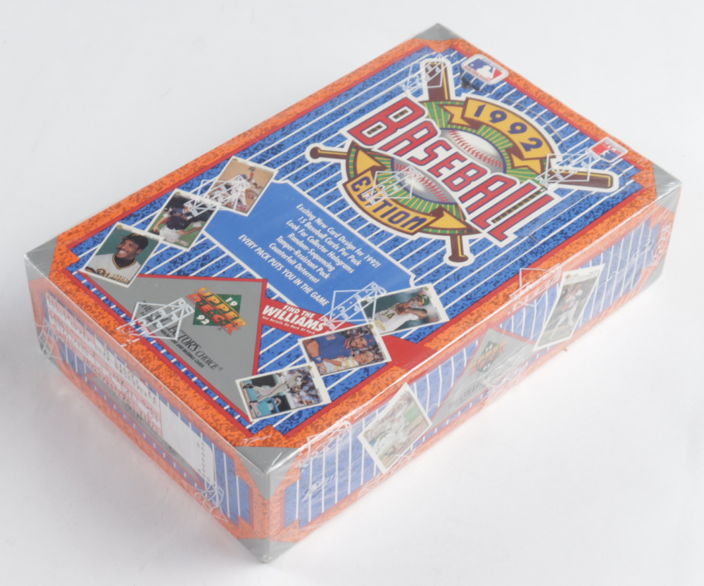 1992 Upper Deck Low Series Baseball Box of (36) Packs | Pristine Auction
