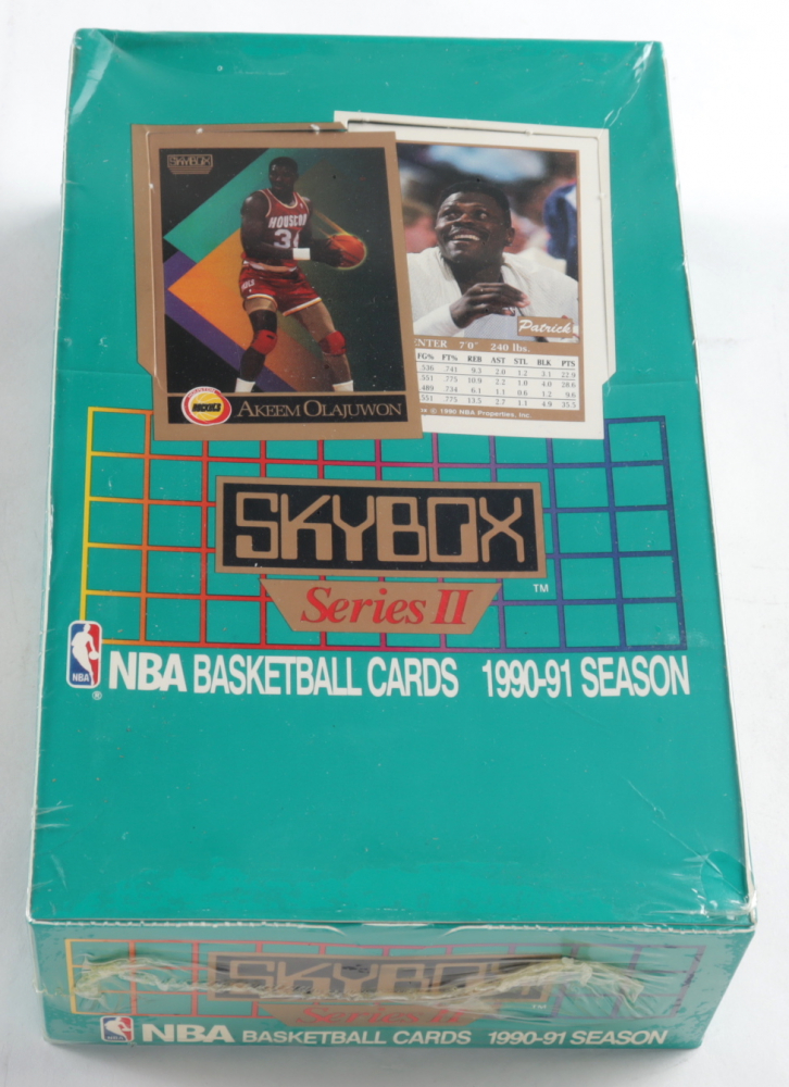 1990-91 Skybox Series 2 Basketball Box of (36) Packs (See Description ...