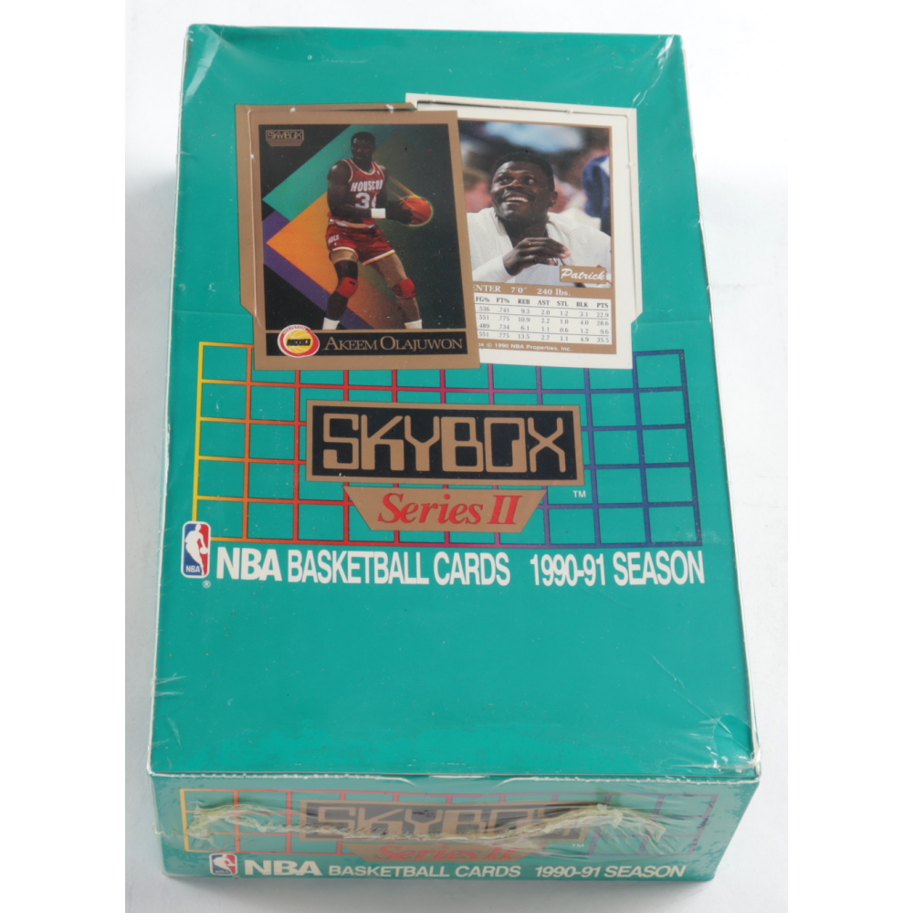 1990-91 Skybox Series 2 Basketball Box of (36) Packs (See Description ...