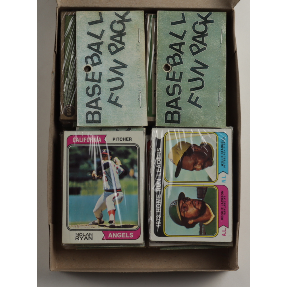 1974 Topps Baseball Rack Pack Box of (20) Packs | Pristine Auction