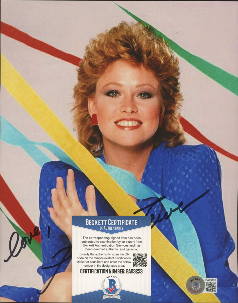 Lauren Tewes Signed 8x10 Photo Inscribed Love Beckett Coa