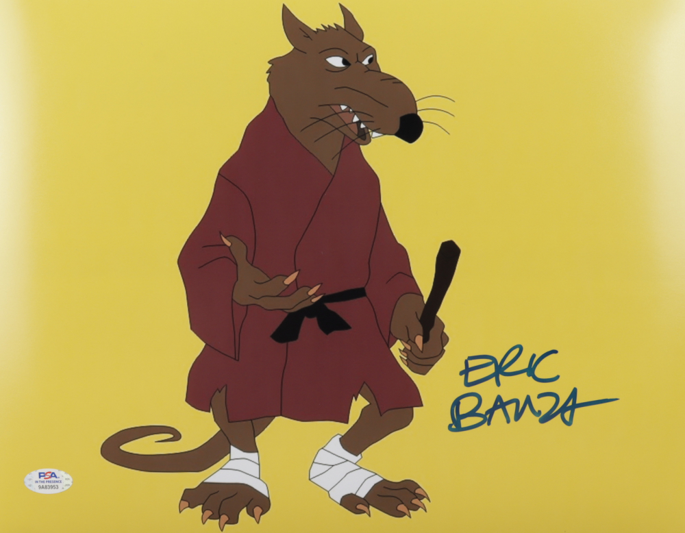 Eric Bauza Signed "Teenage Mutant Ninja Turtles " 11x14 Photo (PSA COA ...