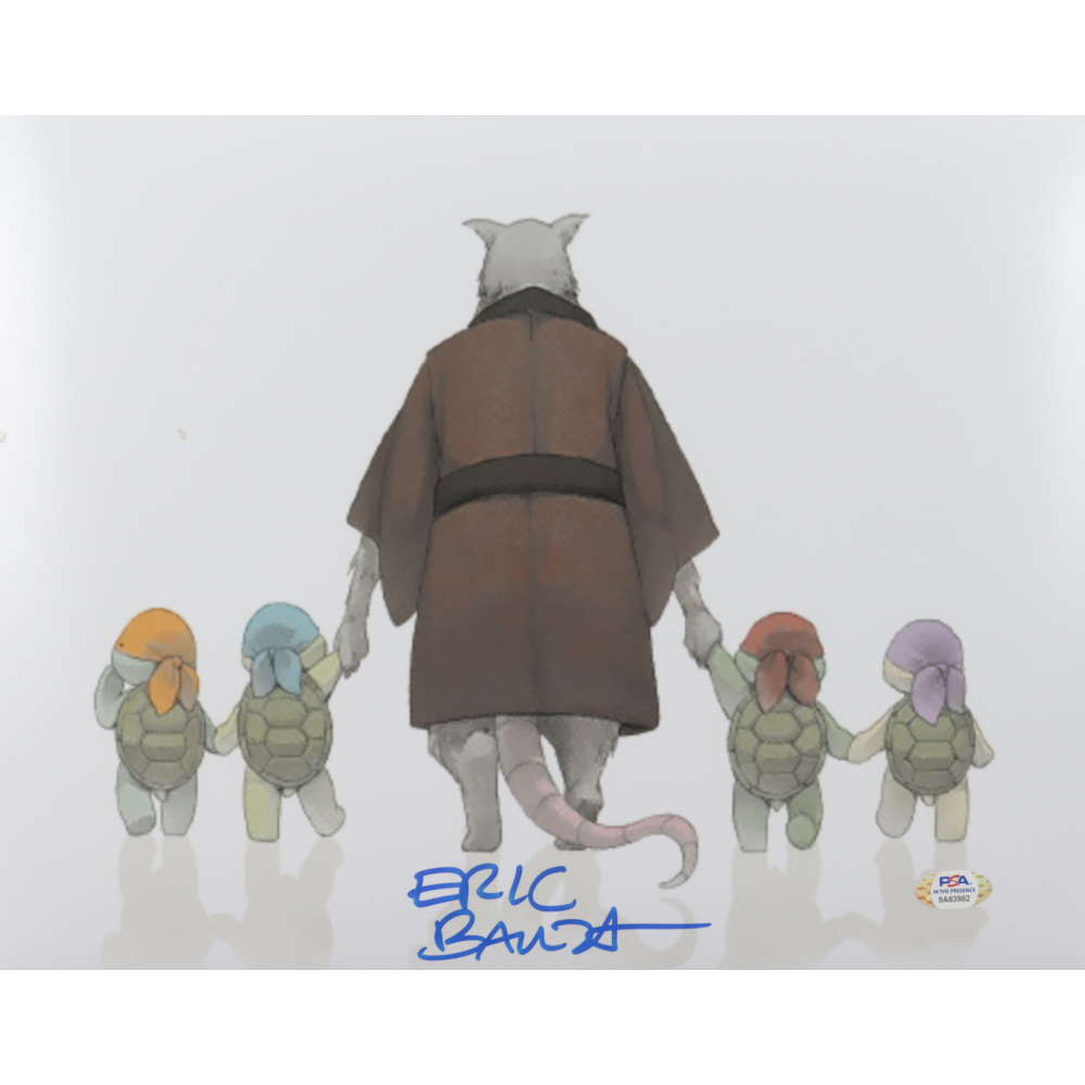 Eric Bauza Signed "Teenage Mutant Ninja Turtles" 11x14 Photo (PSA COA ...