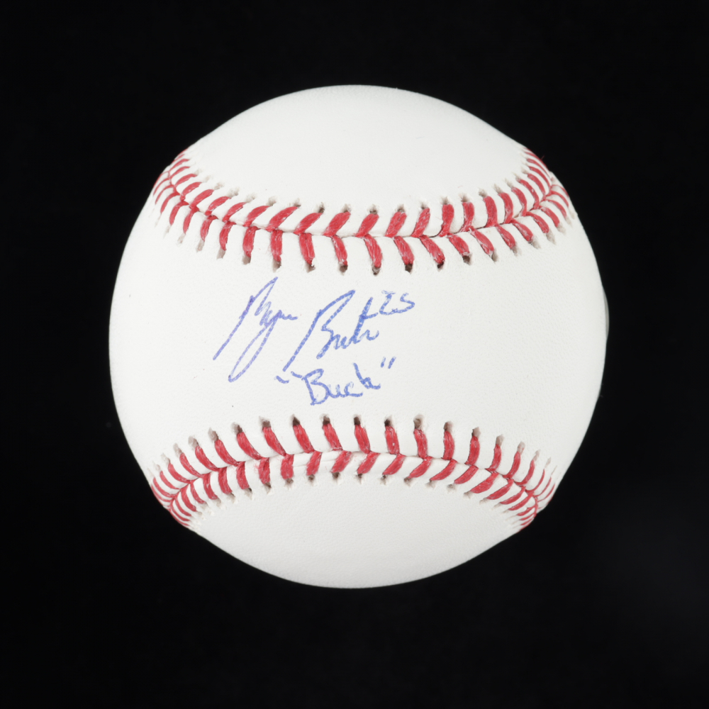 Byron Buxton Signed OML Baseball Inscribed "Buck" (Beckett Hologram ...